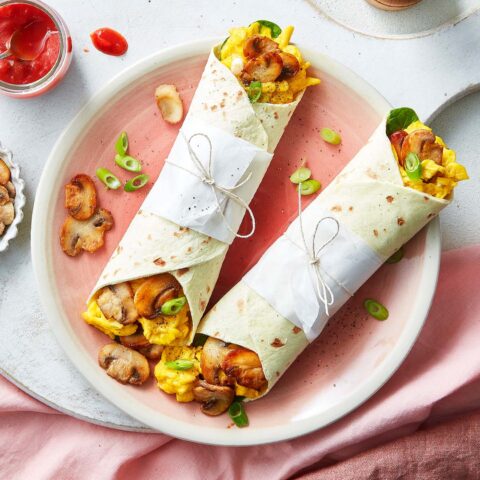 Breakfast Wrap | Australian Mushrooms
